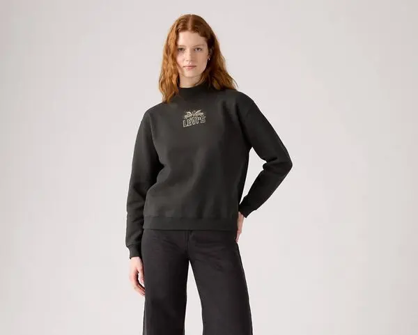 LEVI'S Graphic Collins Mockneck Sweatshirt