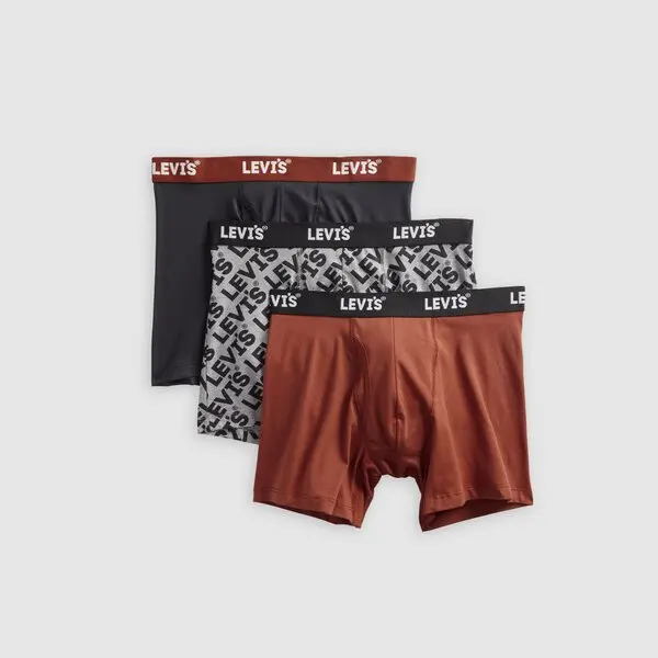 LEVI'S Logo Boxer Brief - Black Combo