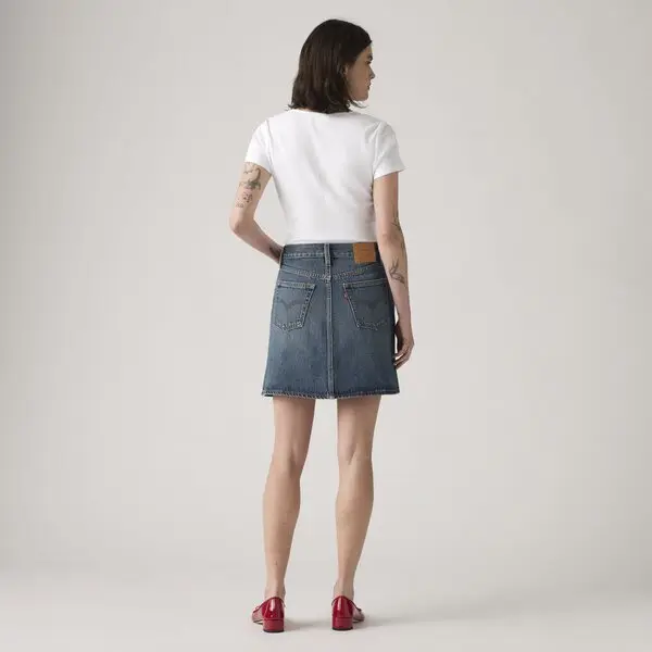 LEVI'S Retro Button Front Skirt