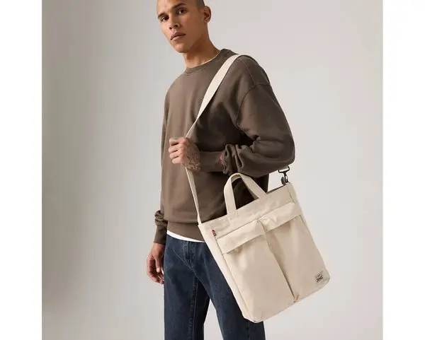 LEVI'S Mission Bay Tote Bag - Ecru