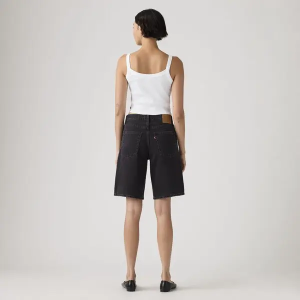 LEVI'S Baggy Dad Jorts Mid Rise, Knee Length Denim Shorts - Open Mind