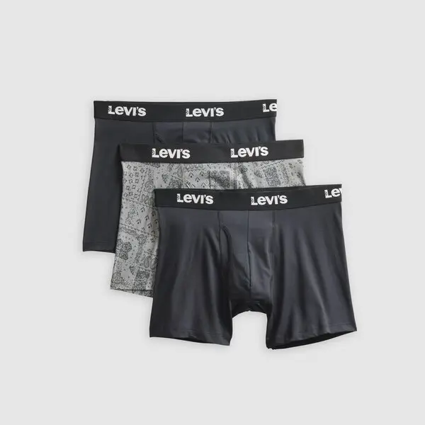 LEVI'S Bandana Boxer Brief - Black Combo