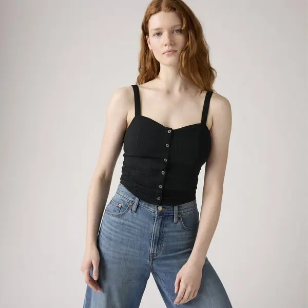 LEVI'S Adore Bustier Top - Anthracite Night