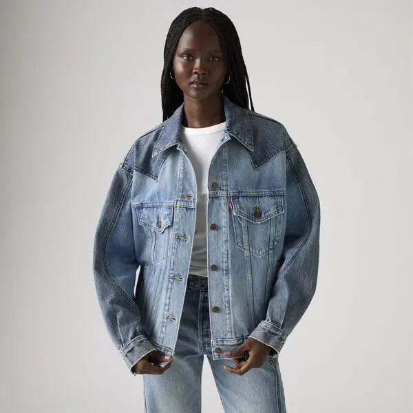 LEVI'S 90s Western Pieced Trucker Jacket