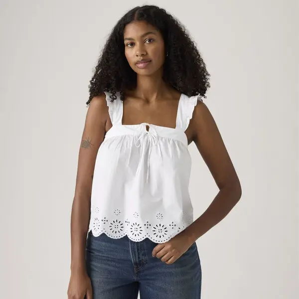 LEVI'S Cecilia Top - Bright White