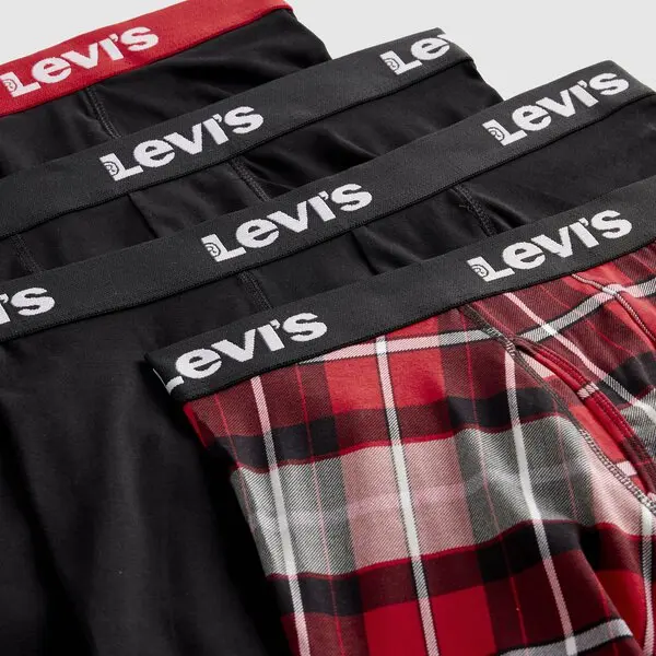 LEVI'S Plaid Boxer Briefs