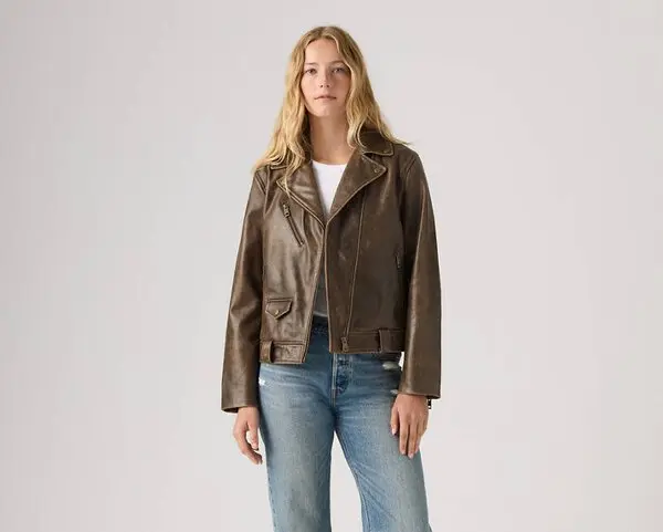 LEVI'S Genuine Leather Moto Jacket