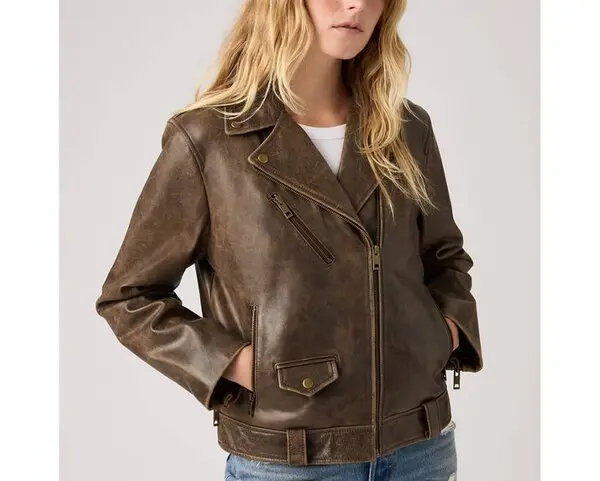 LEVI'S Genuine Leather Moto Jacket