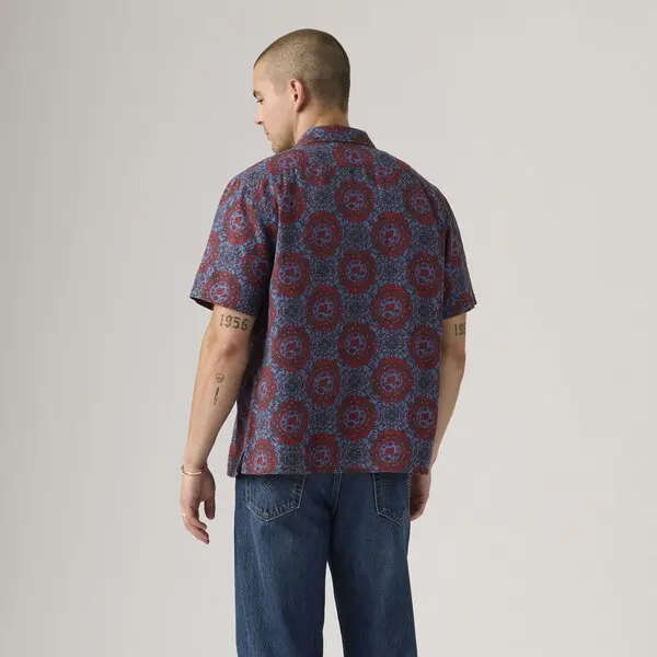 LEVI'S Short-sleeve Sunset Standard Camp Shirt