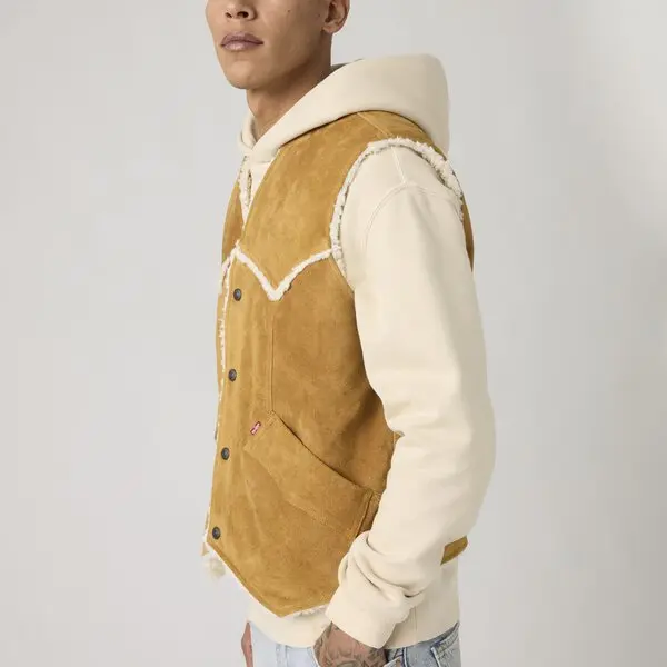 LEVI'S Western Suede Vest