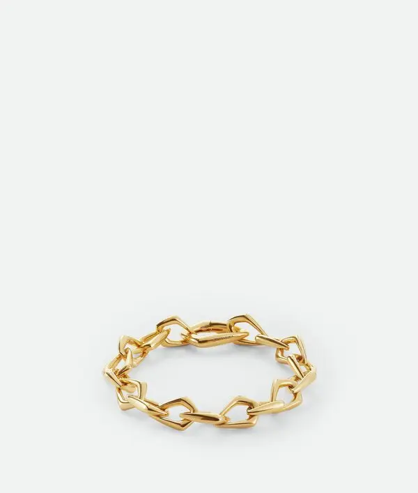 Bottega Veneta Fin Chain Bracelet - Gold