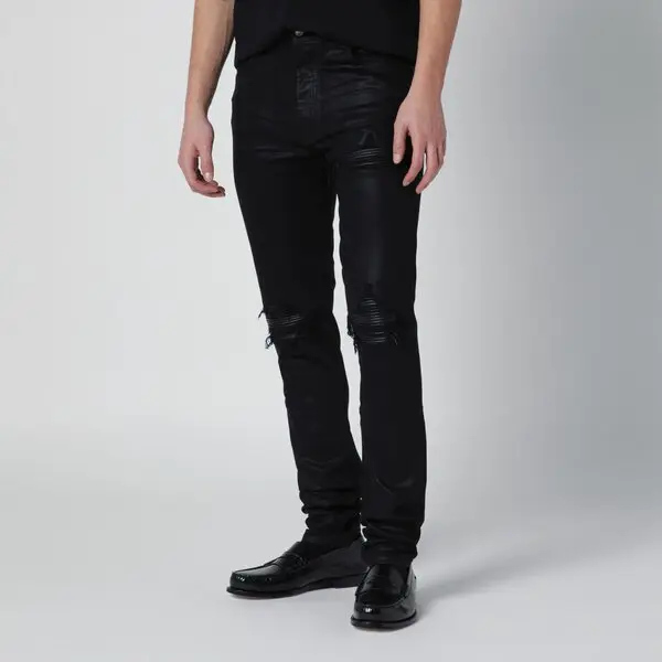 Amiri Waxed Skinny Jeans