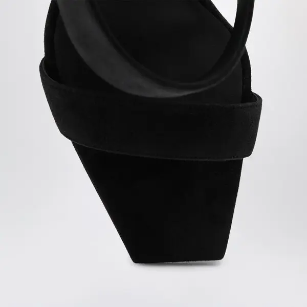 Alaïa Wave Mules In Suede