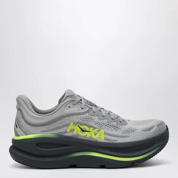 Hoka One One Bondi 9 Sneakers In Sturdust/outer Orbit - Grey