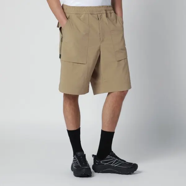 Moncler Technical Froissé Bermuda Shorts