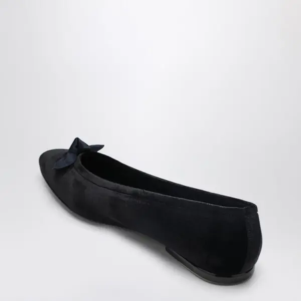 Loro Piana Primula Velvet Ballet Flats