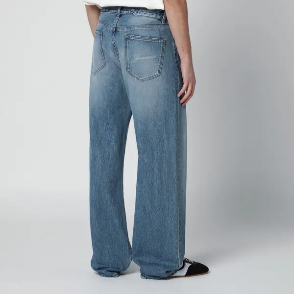 Jacquemus Straight-leg Jeans In Denim