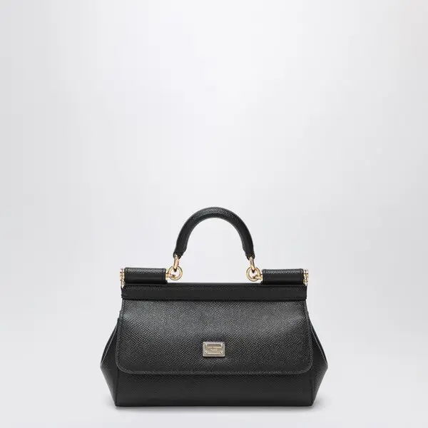 Dolce & Gabbana Small Sicily Handbag - Black