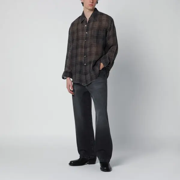 Our Legacy Linen Check Shirt