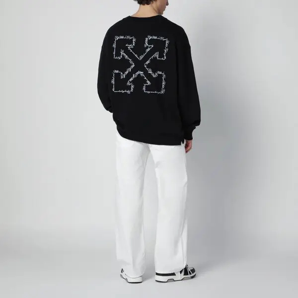 Off-White Script Arrow Diagonal Skate Sweatshirt