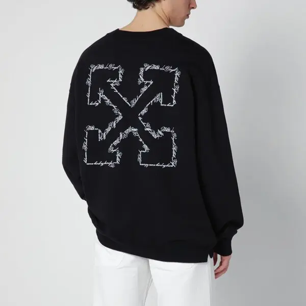 OFF-WHITE™ Script Arrow Diagonal Skate Sweatshirt
