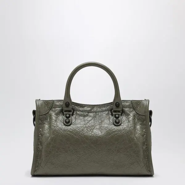 Balenciaga Le City Small Tote - Green