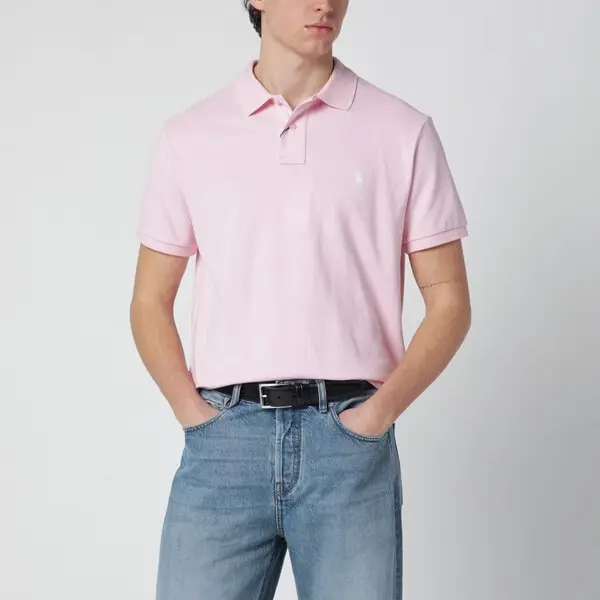 Polo Ralph Lauren Custom Slim-fit Cotton Polo Shirt - Pink