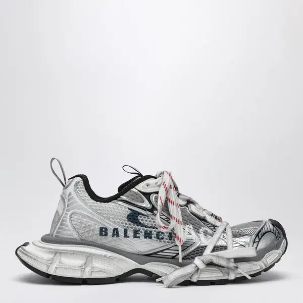 Balenciaga 3xl Split Logo Sneakers - White