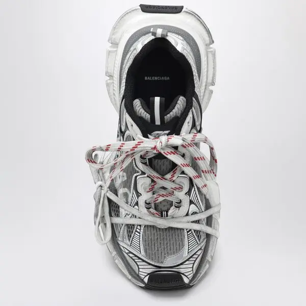 Balenciaga 3xl Split Logo Sneakers - White