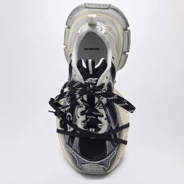 Balenciaga 3xl Split Logo Sneakers - Beige