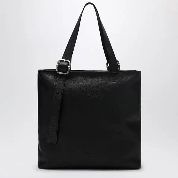 Loewe Loop Zip Tote Bag - Black