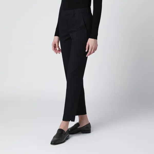 PT TORINO Slim-fit Cotton-blend Trousers