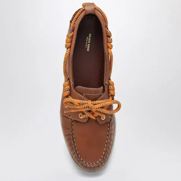GOLDEN GOOSE Cruise Loafer In Leather - Brown