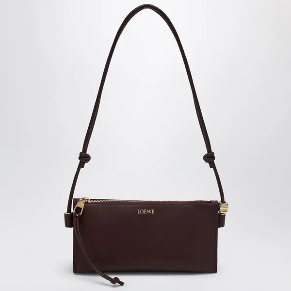 Loewe Joya Pouch In Calf Nappa Leather - Burgundy