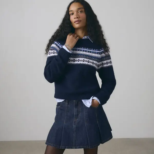 LEVI'S Pleated Mini Skirt