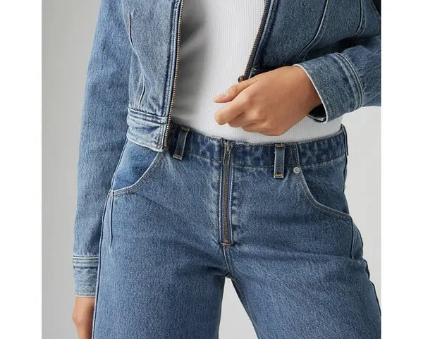 LEVI'S Low Loose Straight Leg Jeans