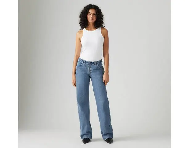 LEVI'S Low Loose Straight Leg Jeans