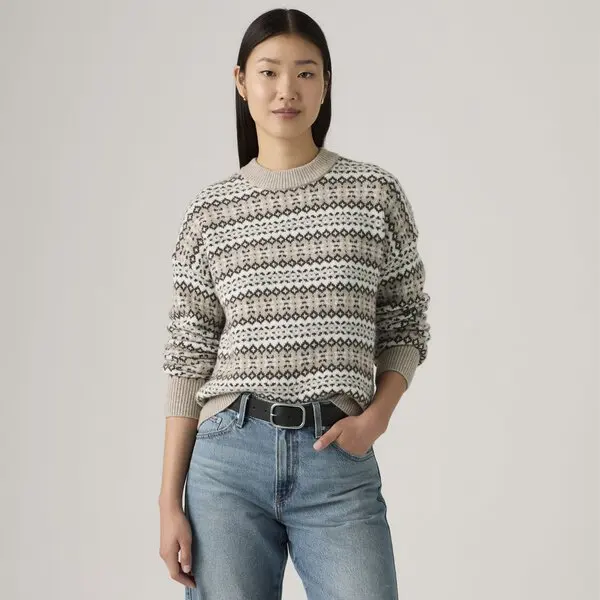 LEVI'S Ines Fairisle Sweater