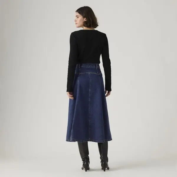 LEVI'S Yoked Western Skirt