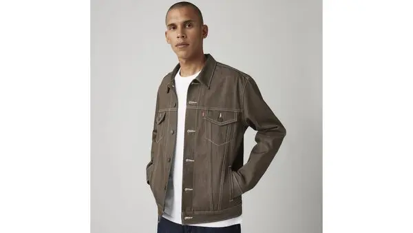 LEVI'S Trucker Jacket - Dark Brown Rigid