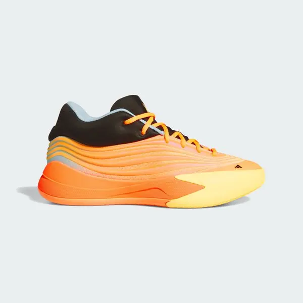 Adidas Dame X Shoes - Lucid Orange / Ice Tangerine / Icey Blue