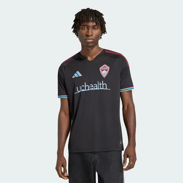 Adidas Colorado Rapids 26/27 Home Jersey - Black / Light Sky