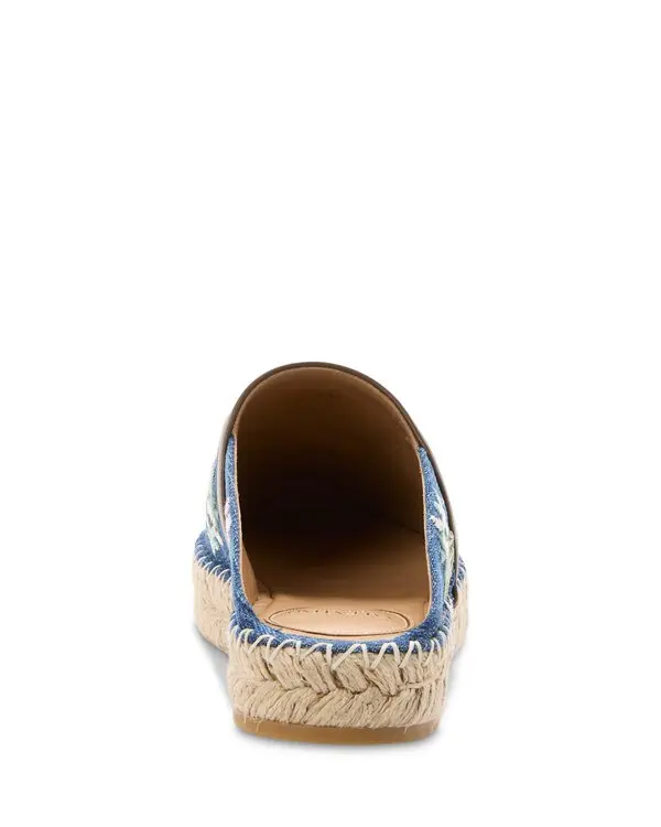 Valentino Garavani Embellished Espadrille Mules - Multi