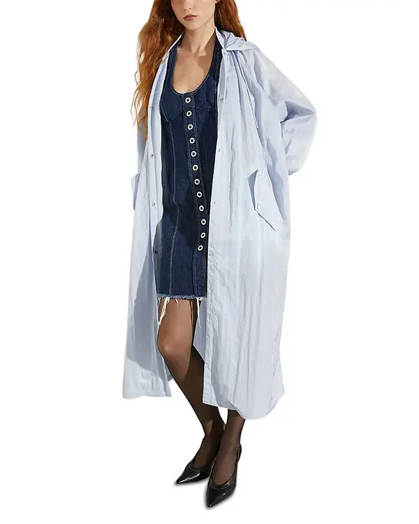 Max & Co. Mcobiavo Coat - Sky-blue