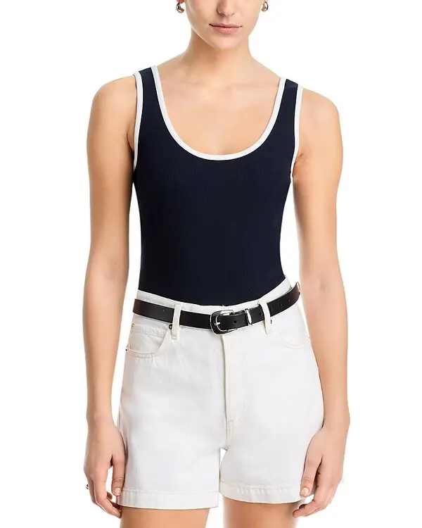 FRAME The Sporty Tank - Navy