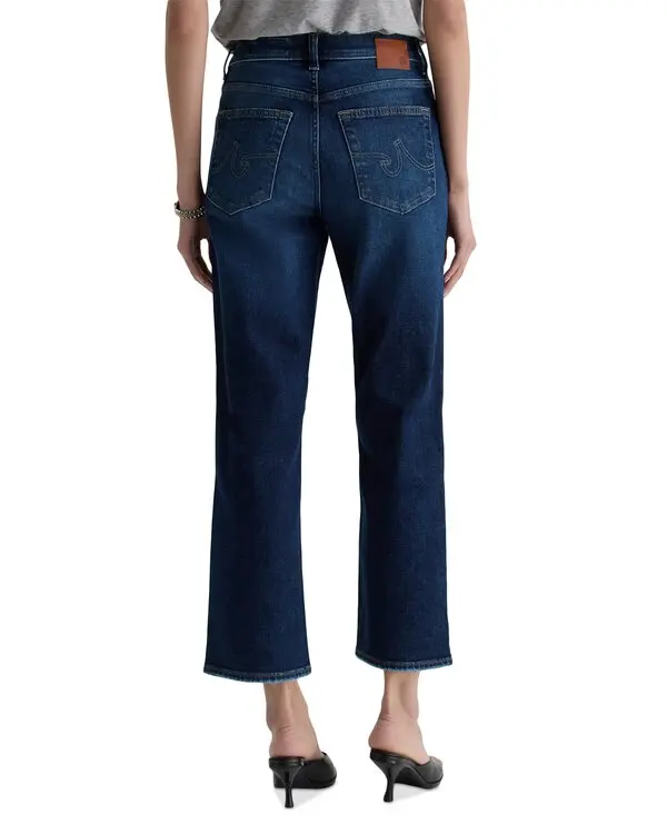 Ag Brinley Mid-rise Straight Crop Jeans
