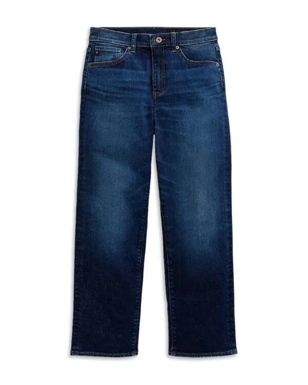Ag Brinley Mid-rise Straight Crop Jeans