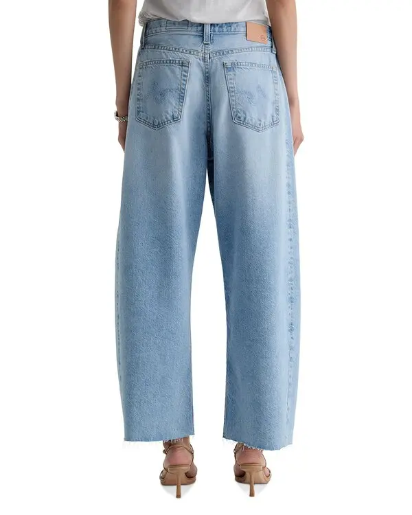 Ag Hattie High-rise Barrel Crop Jeans - Gesture