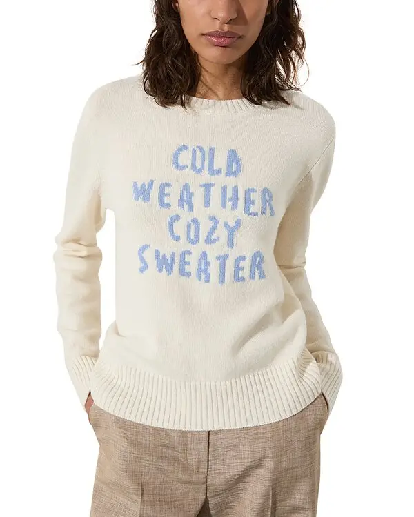 Max & Co. Wool Cashmere Sweater - Vanilla