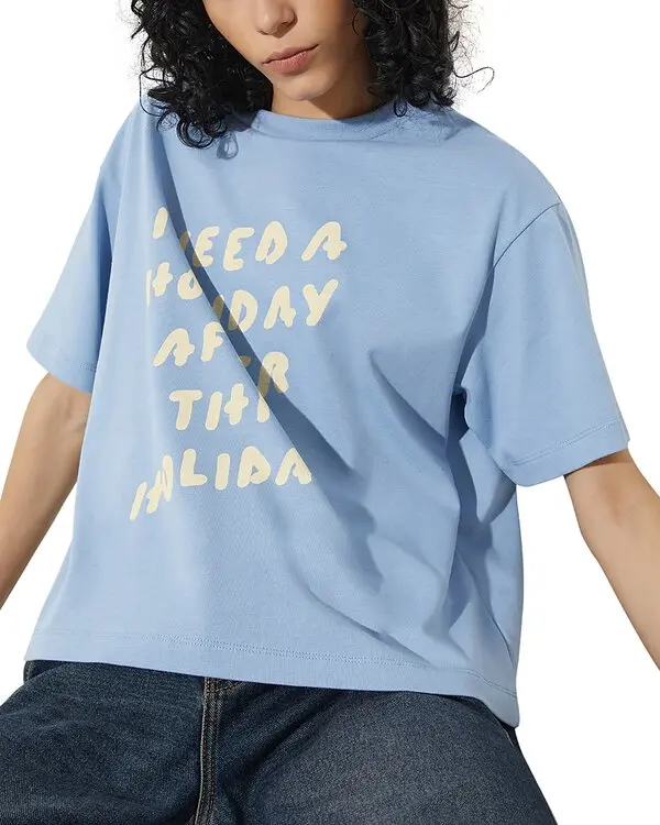 Max & Co. Boxy Crewneck T-shirt